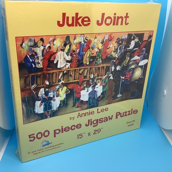 Games | Juke Joint 50 Piece Jigsaw Puzzle By Annie Lee | Poshmark